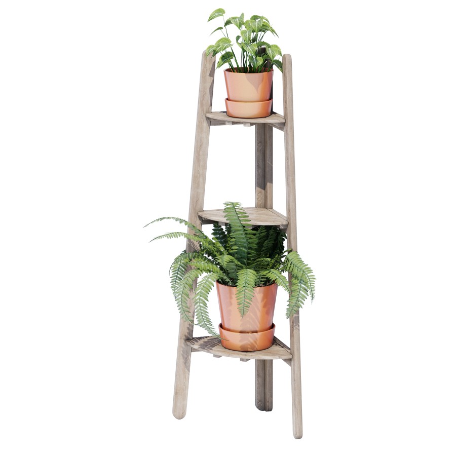 Askholmen Plant Stand - 3D Model for VRay, Corona
