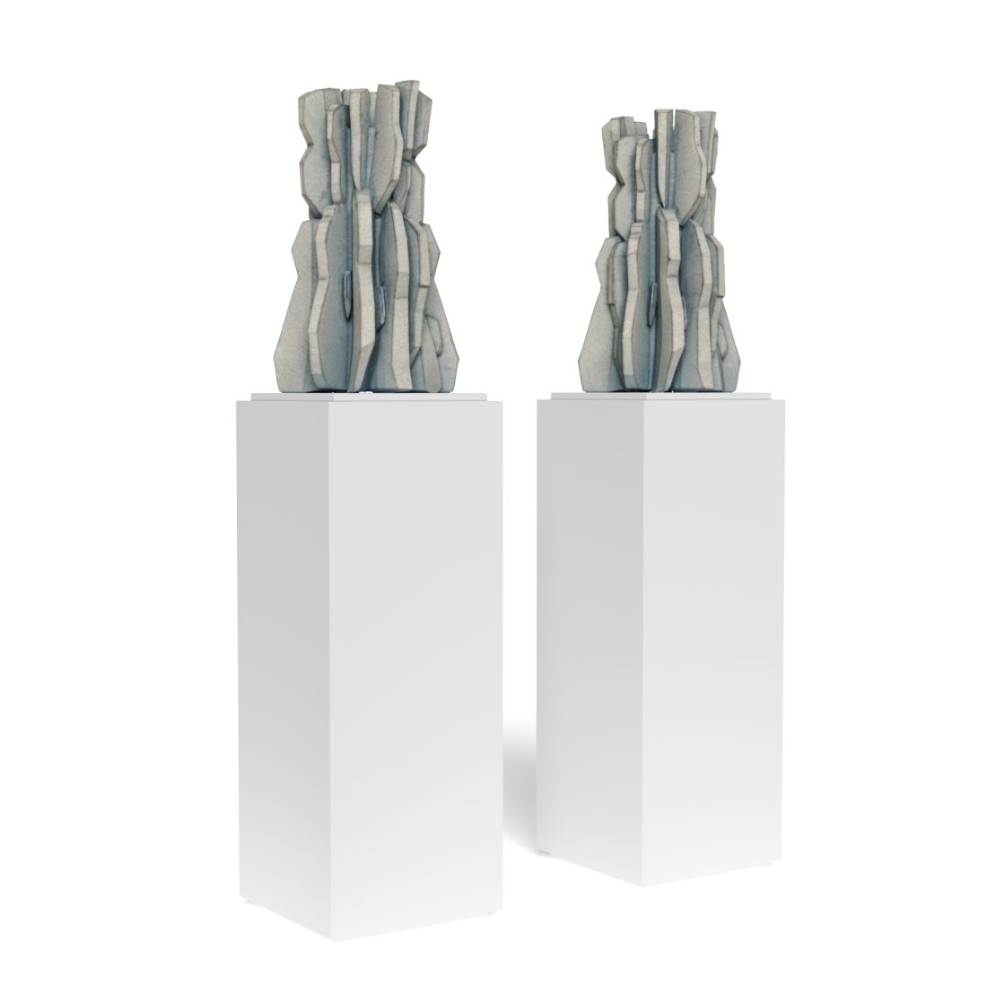 Turi Heisselberg Facetted Shape 2020 Babel - 3D Model for VRay, Corona