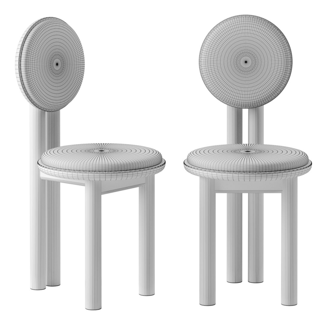 Helios Chair By Steven Bukowski - 3D Model for Corona