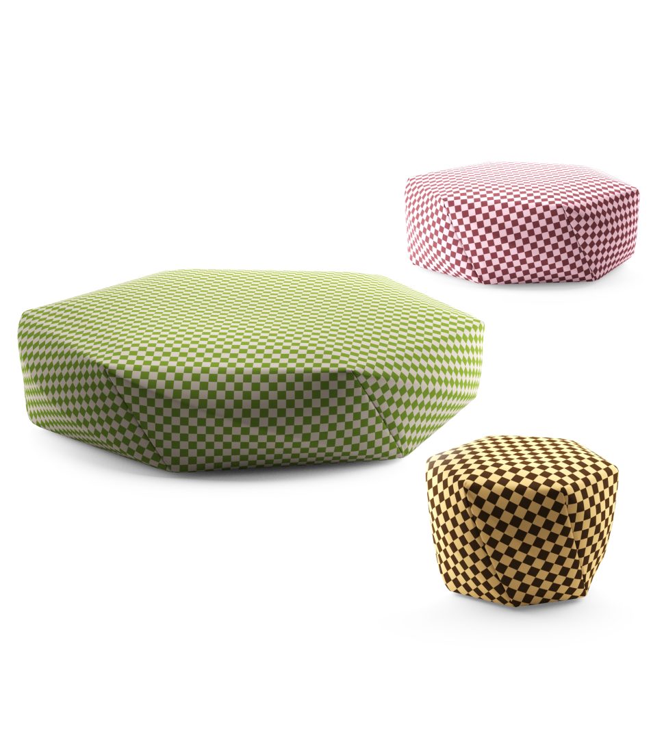 Brook Moroso Pouf 3D Model for Corona | CGMood