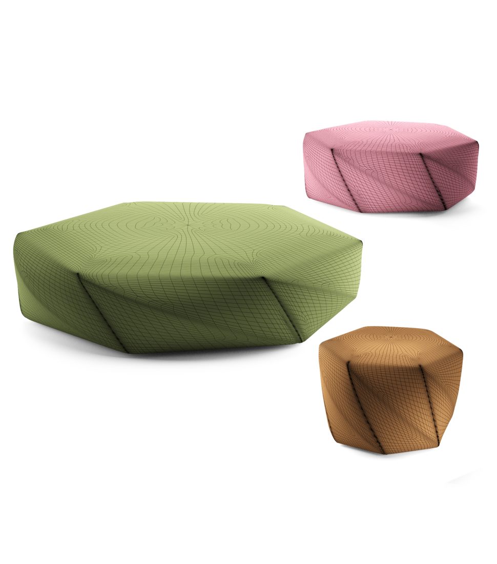 Brook Moroso Pouf 3D Model for Corona | CGMood