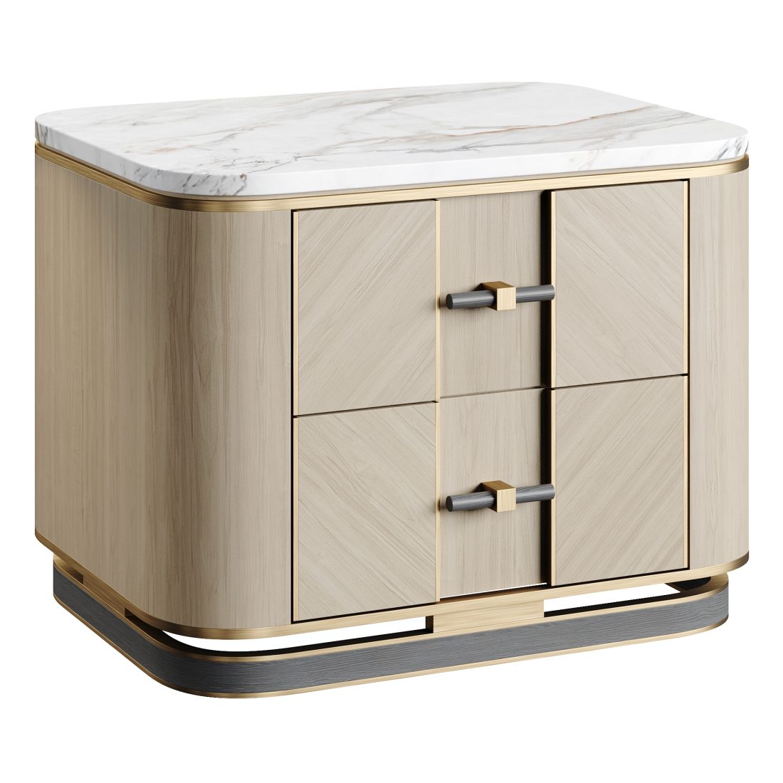 Frato Ashi Bedside Table - 3D Model for VRay, Corona