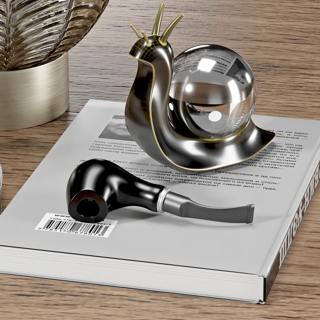 Decorative Set32 - 3D Model for VRay, Corona