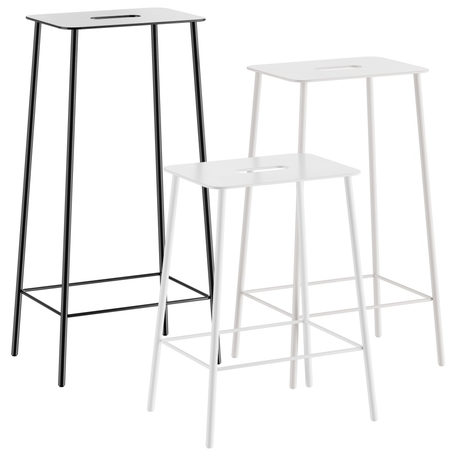 Adam Stool Mono Edition - 3D Model for Corona