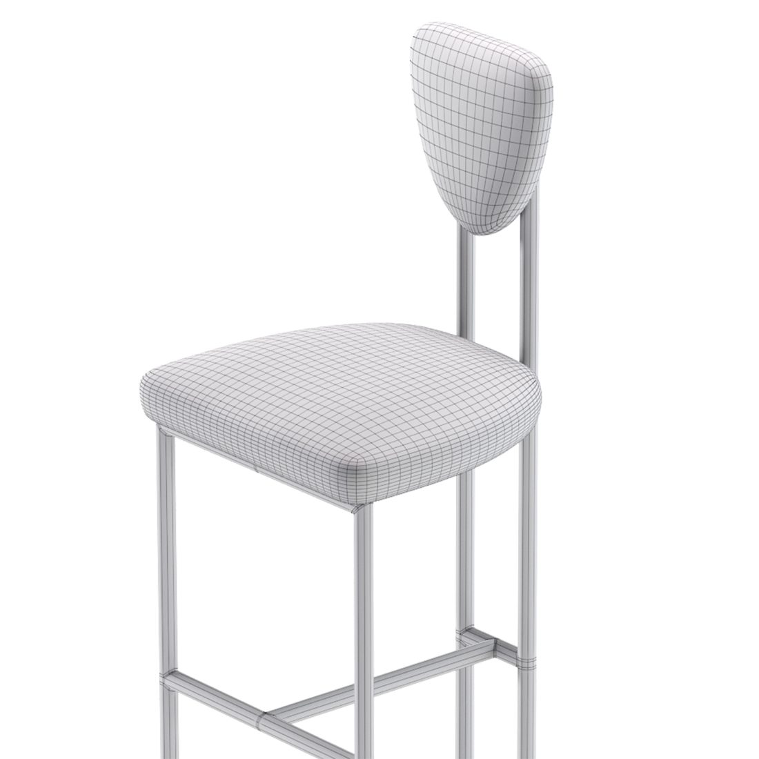 Bar Stool Aurora By Cazarina Interiors - 3D Model for Corona