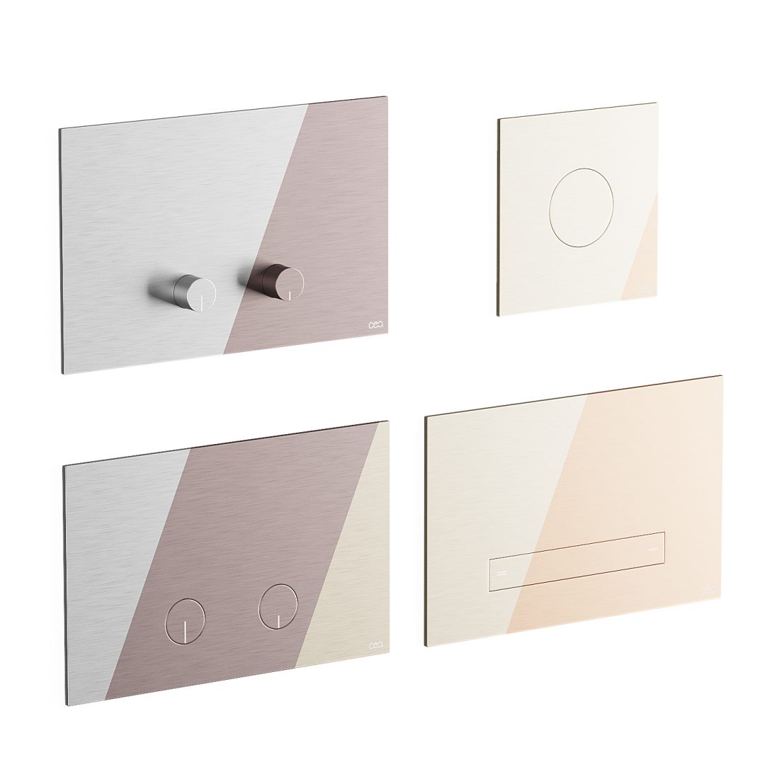 Cea Wc Plates Set 1 - 3D Model for Corona