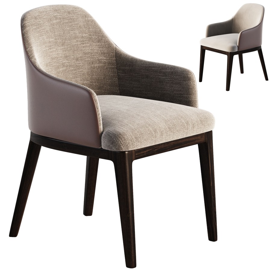 Marco Chair By Como Furniture 3D Model for VRay, Corona | CGMood