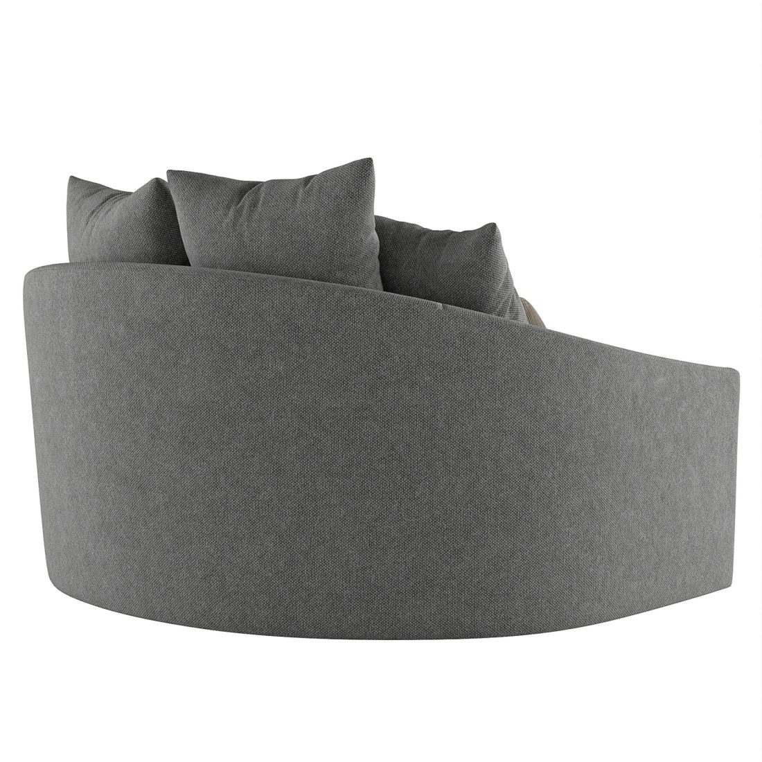 Kya Upholstered Media Lounge Chair - 3D Model for VRay, Corona
