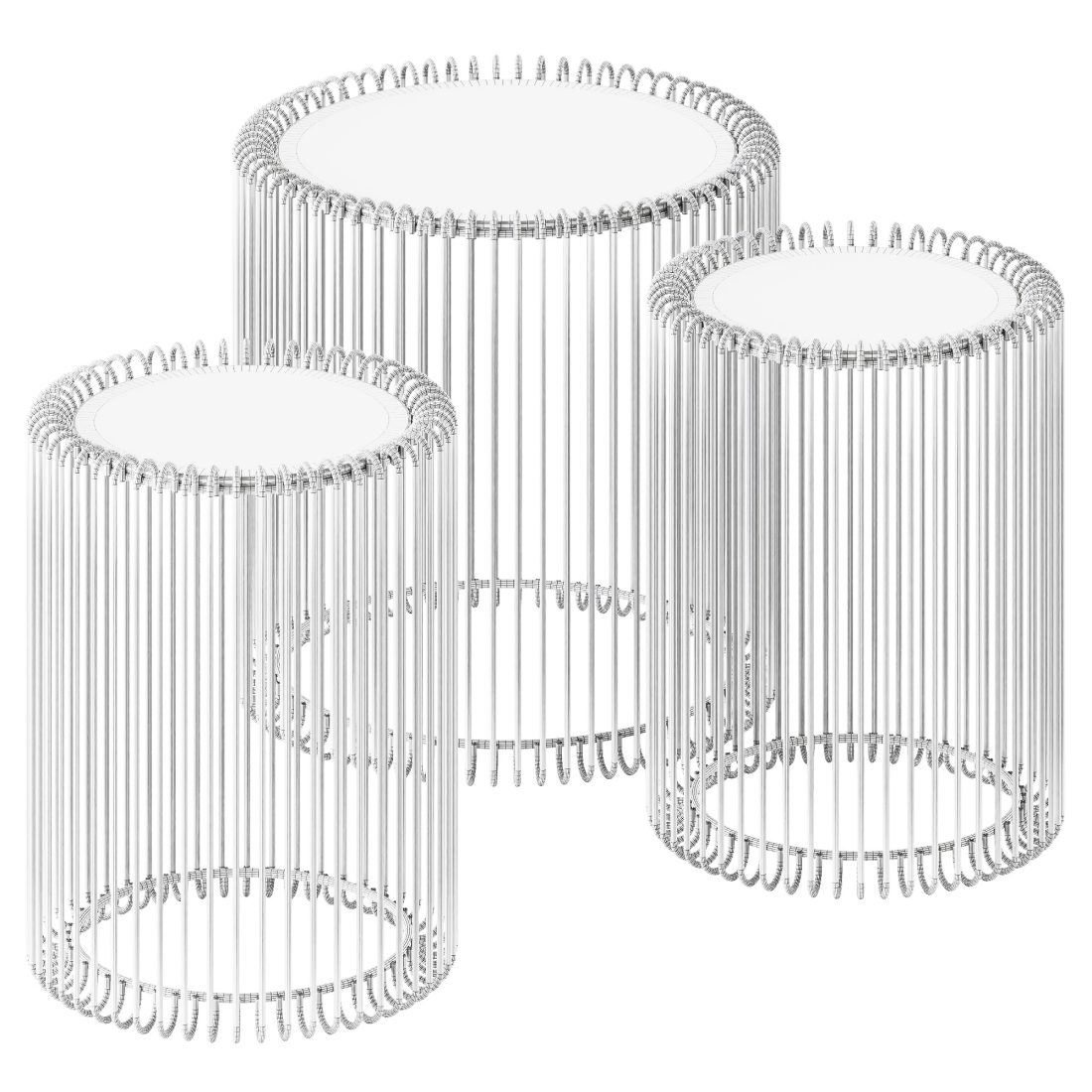 Wire Coffee Tables By Kare Design - 3D Model for Corona
