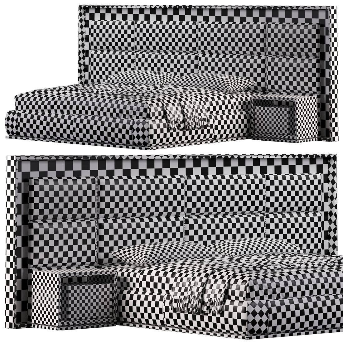 Aubade Bed By Visionnaire 3D Model for Corona | CGMood