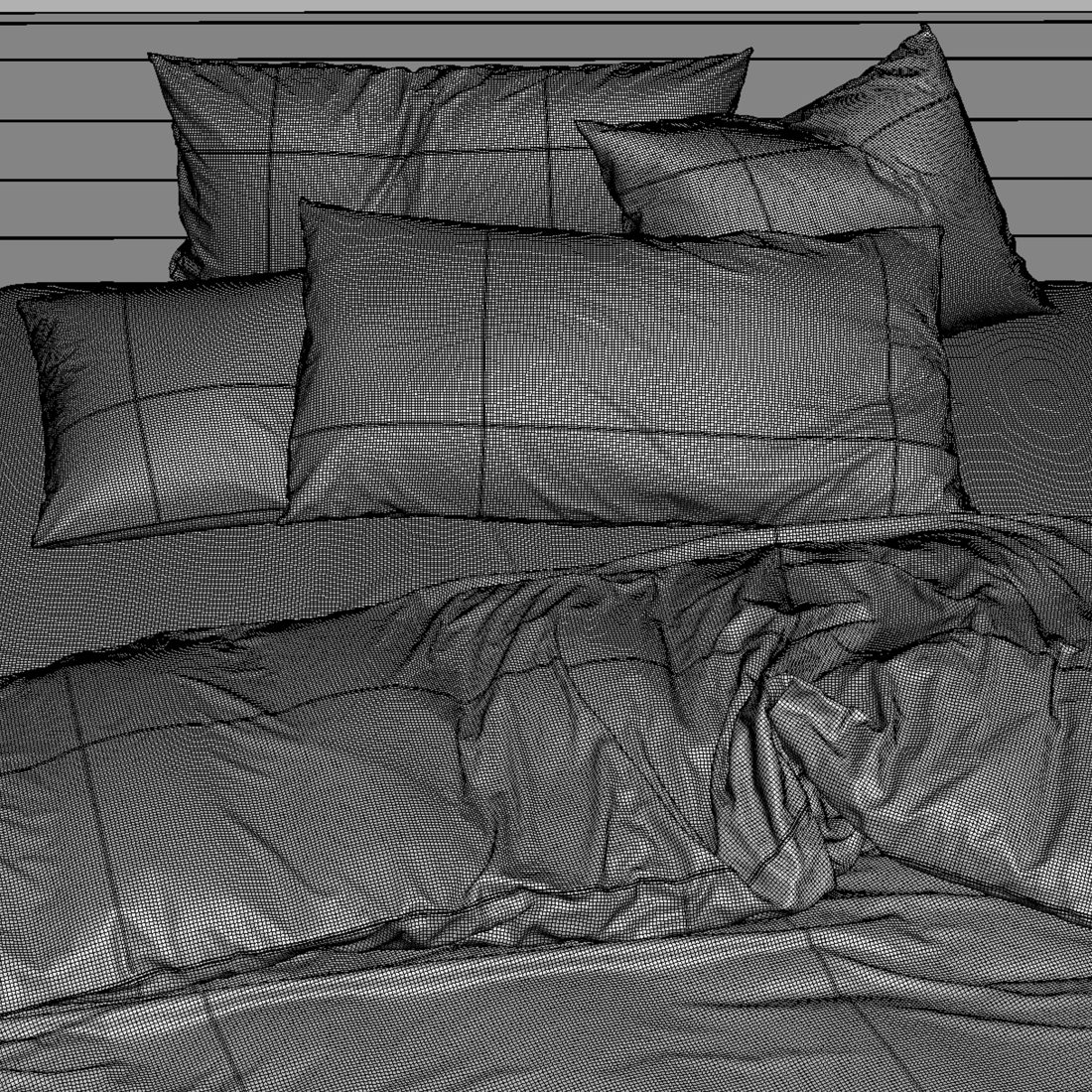 Bed Linen Set Vol3 3D Model For Corona Bed Linen Set Vol3 3D Model For Corona