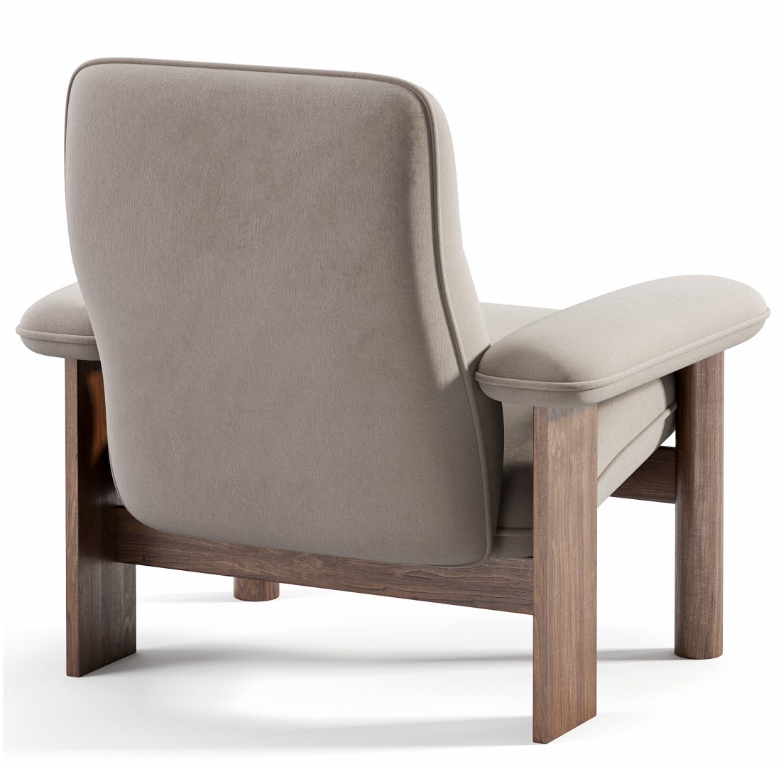Lounge Chair Brasilia By Archdaily - 3D Model for Corona