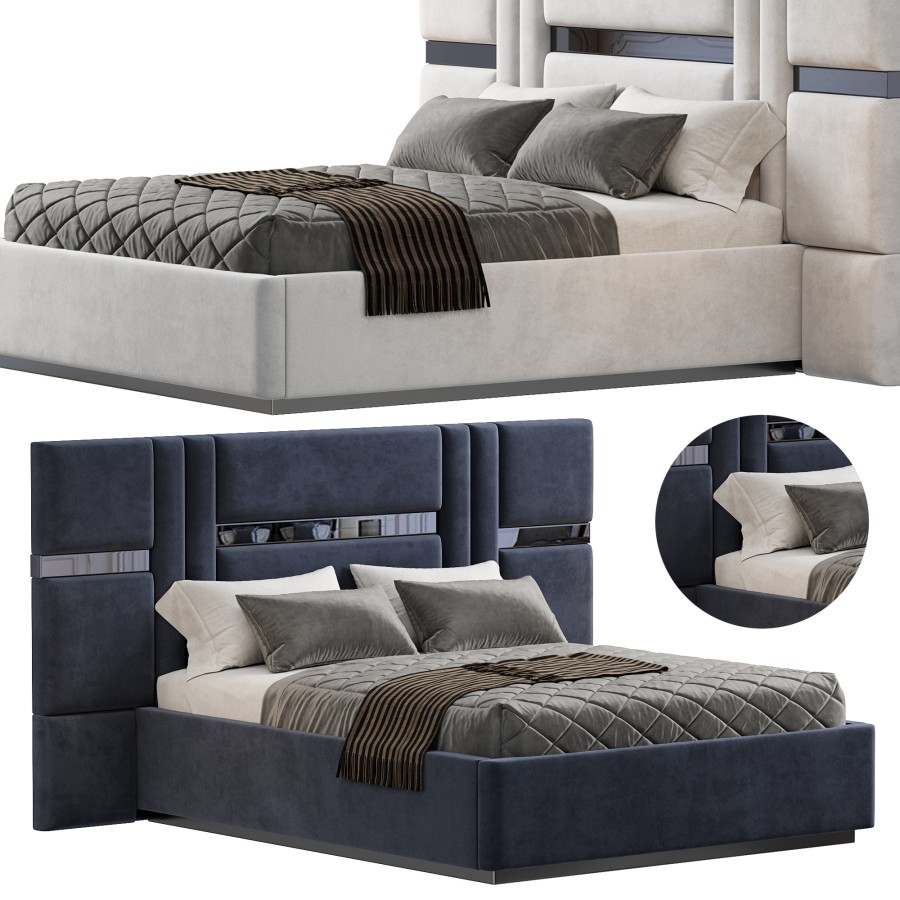 Fenice Bed 3D Model for Corona | CGMood