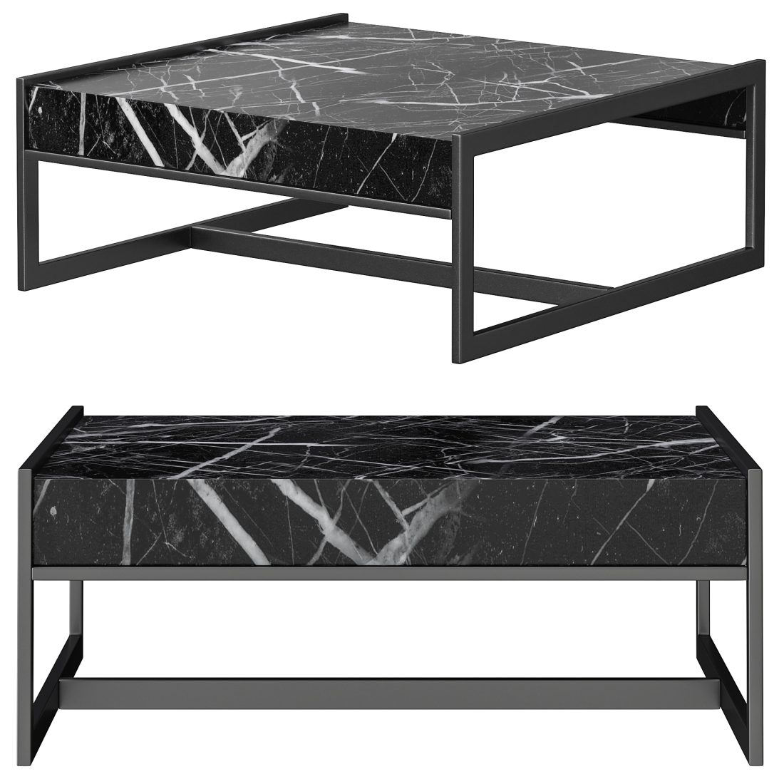 Anthony Coffee Table By Laskasas - 3D Model for Corona