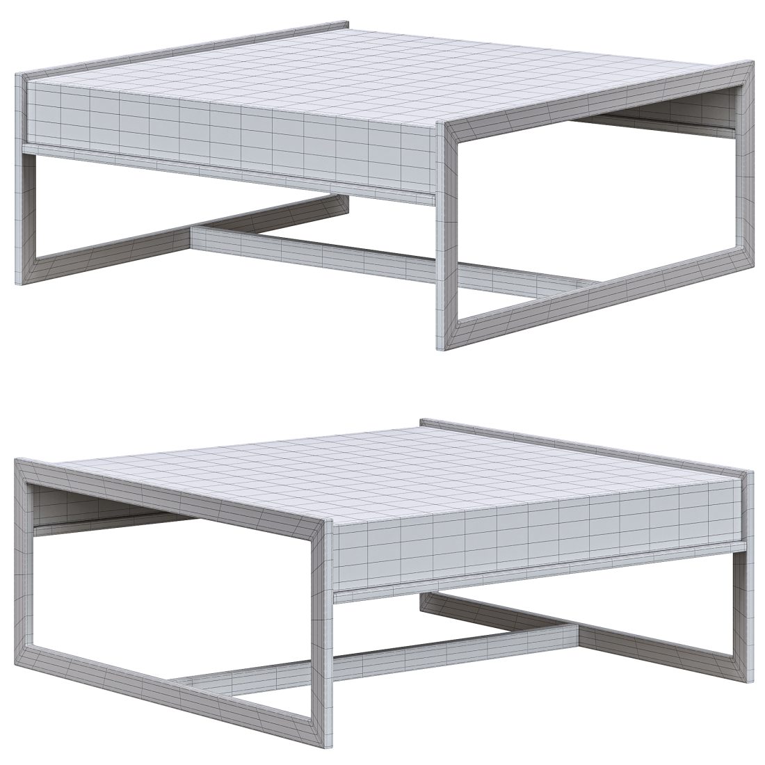 Anthony Coffee Table By Laskasas - 3D Model for Corona