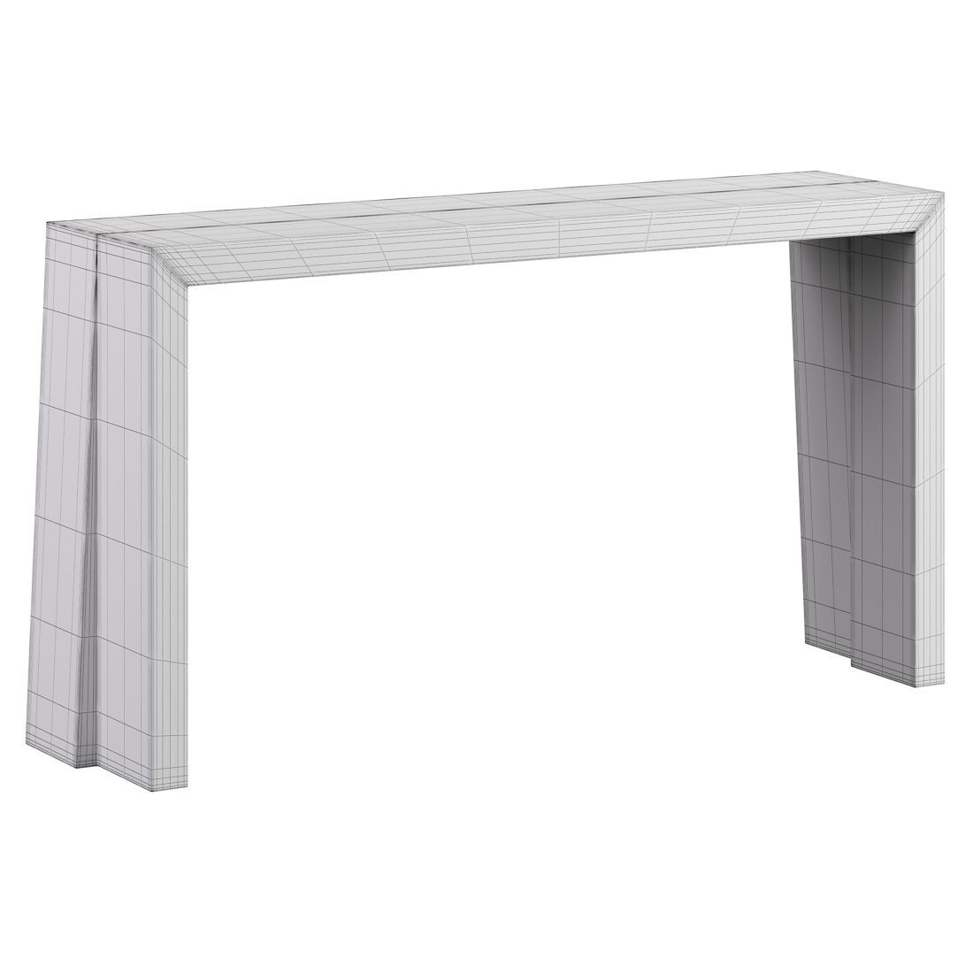 Avignon Console Table - 3D Model for Corona