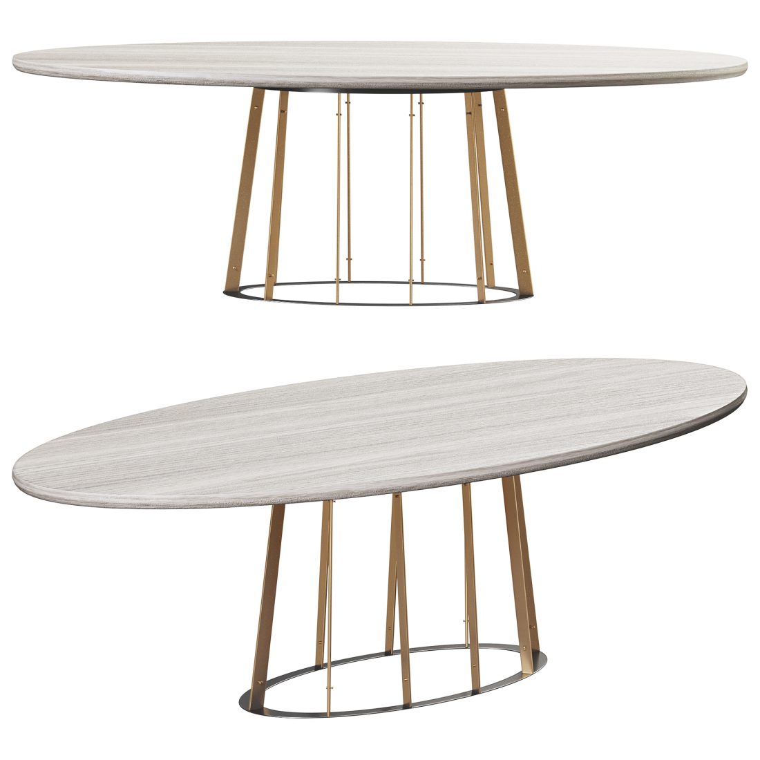 Alison Dining Table By Laskasas - 3D Model for Corona
