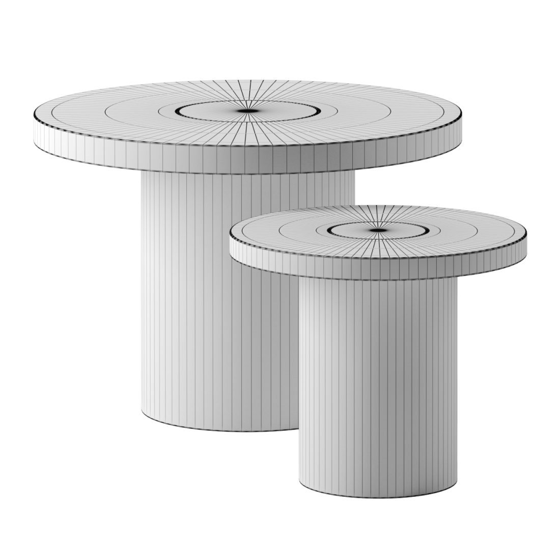 Sintra Coffee Tables By Frama - 3D Model for Corona