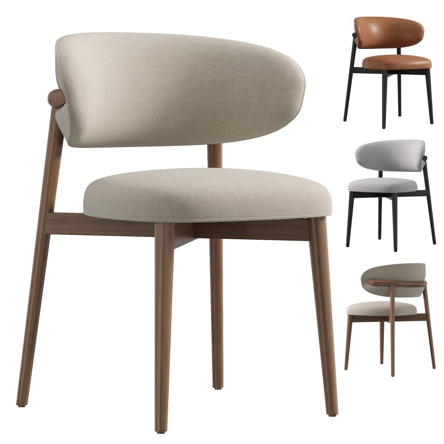 Oleandro Chair - 3D Model for Corona