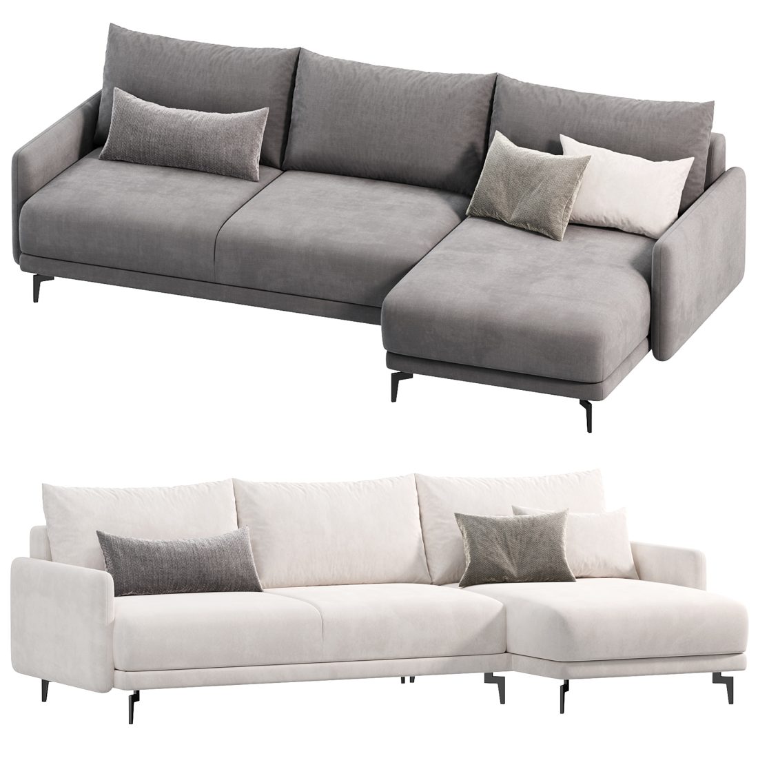 Archi Sofa By Skdesign 1 - 3D Model for Corona