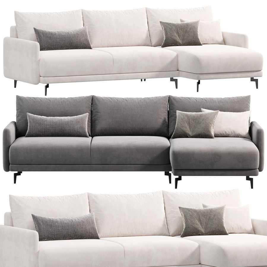 Archi Sofa By Skdesign 1 - 3D Model for Corona