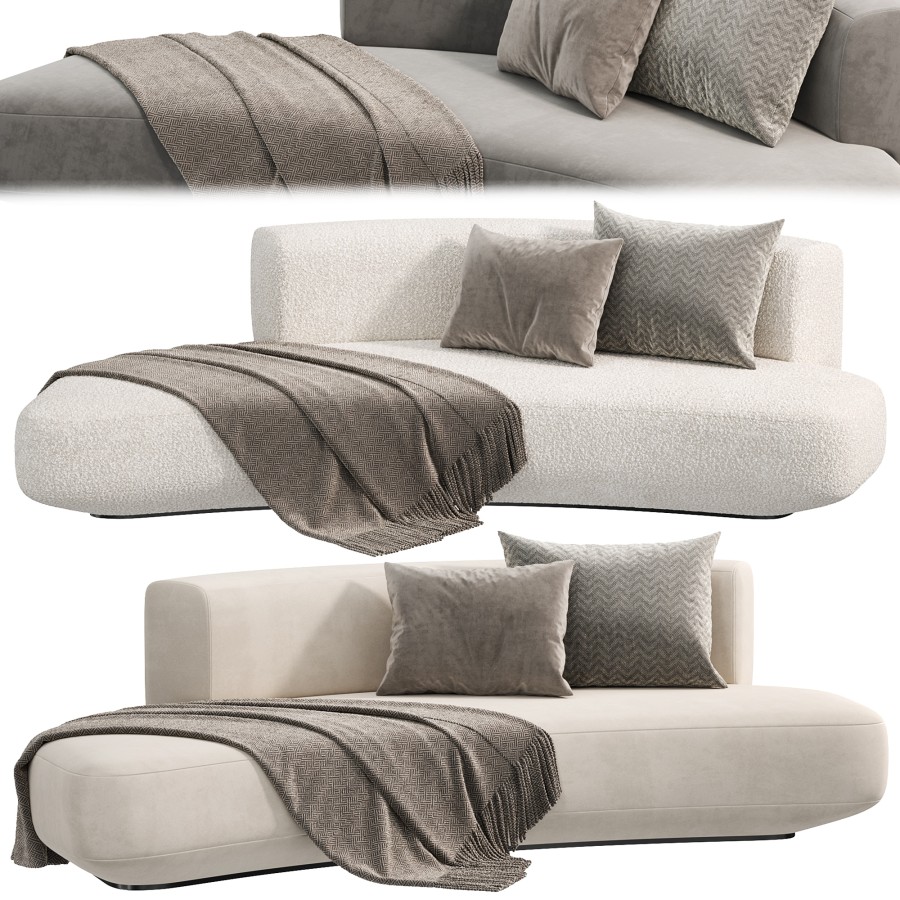 Audrey Sofa By Gallotti&radice 3D Model for Corona | CGMood