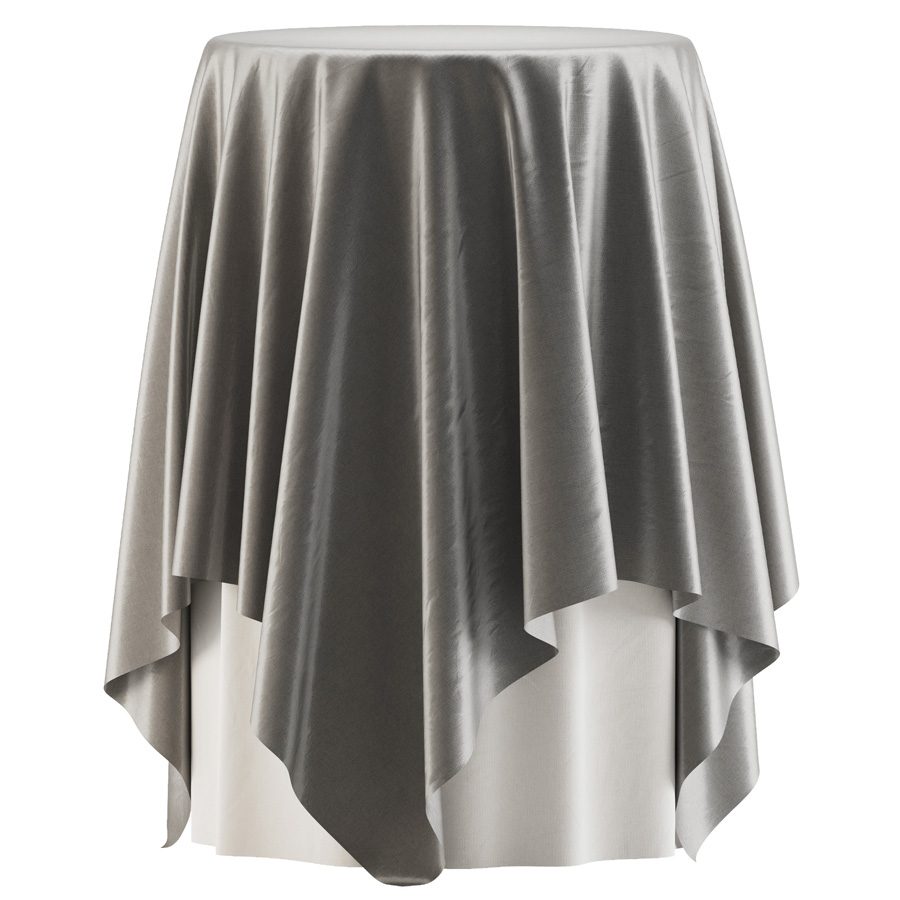 Restaurant Tablecloth - Circle 3D Model for VRay, Corona | CGMood