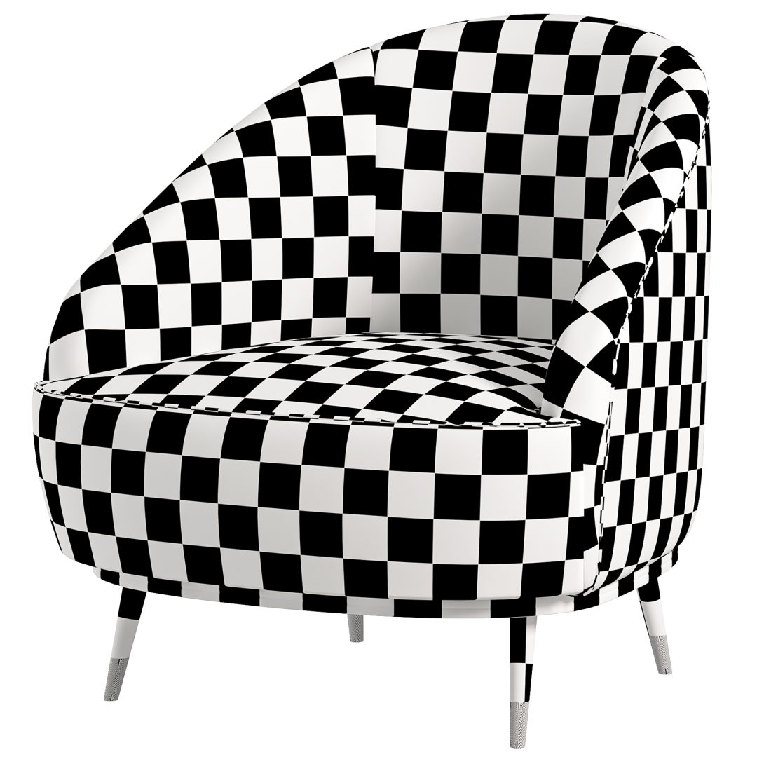 Hector Armchair By Laskasas Collection 3D Model for Corona | CGMood
