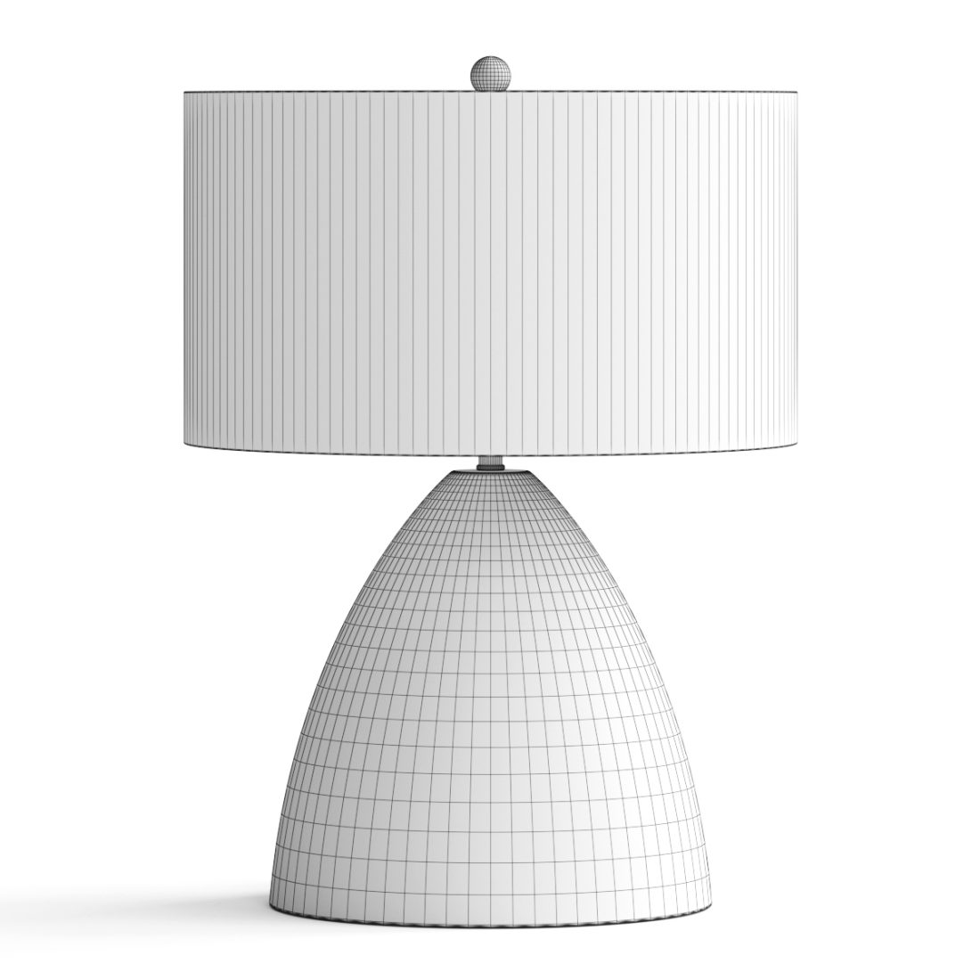 Lulu And Georgia Roan Table Lamp - 3D Model for VRay, Corona