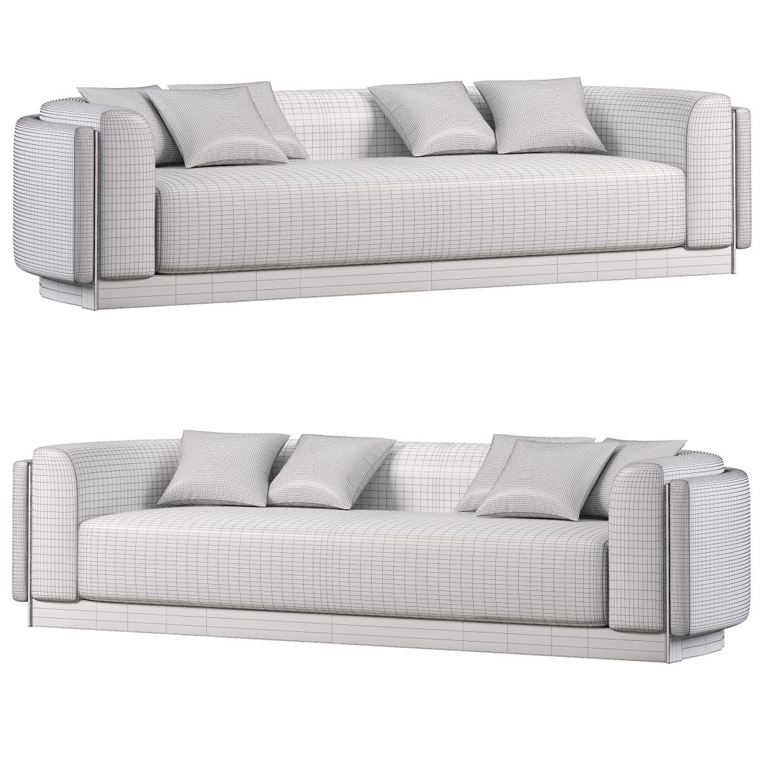 Wellington Sofa By Laskasas 3D Model for Corona | CGMood