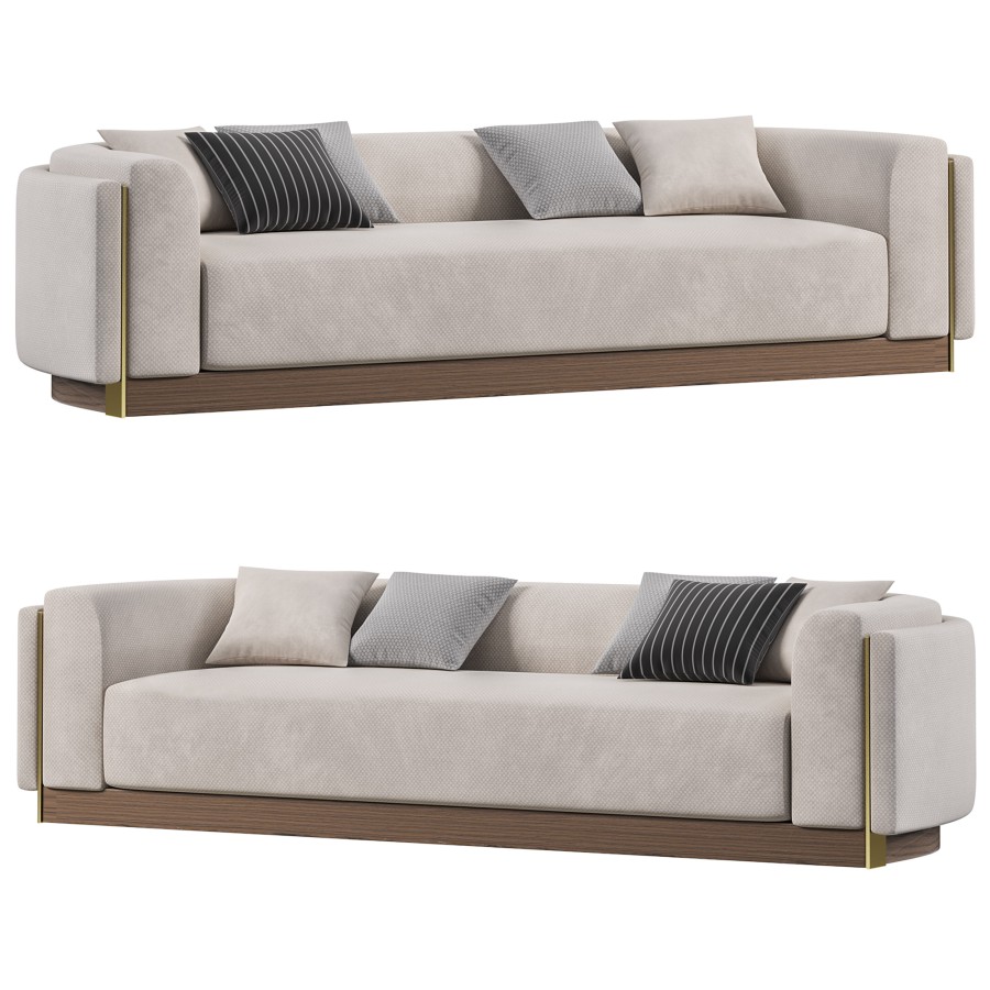 Wellington Sofa By Laskasas 3D Model for Corona | CGMood