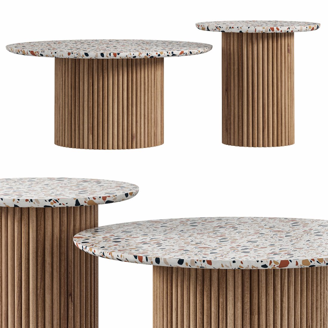Karon Coffee Table By Noho Collection - 3D Model for Corona