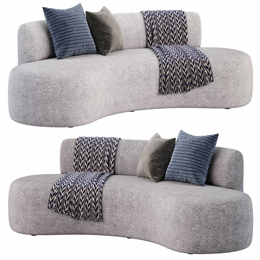 Lek Banquette By Southhill Home - 3D Model for Corona