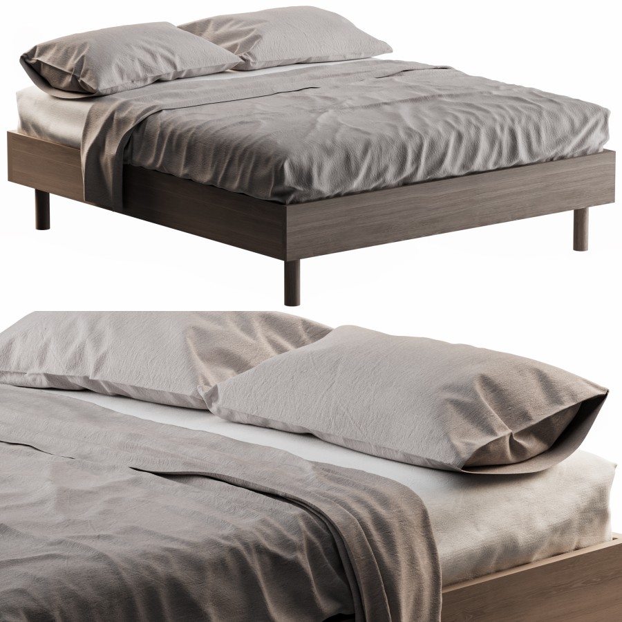 A&c Bed Linen 03 3D Model for Corona | CGMood