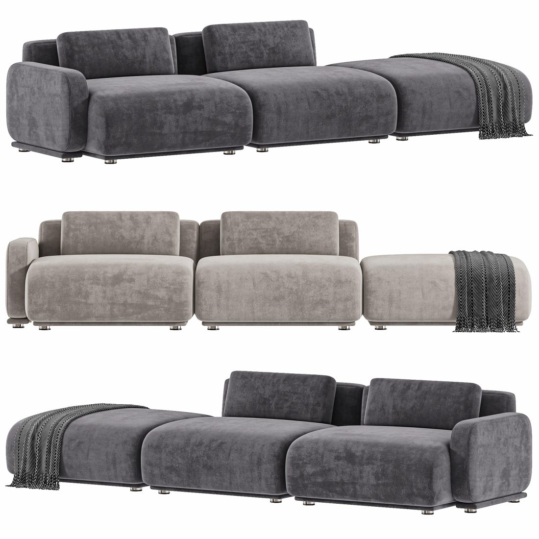 Dresden Sofa By Roveconcepts - 3D Model for Corona