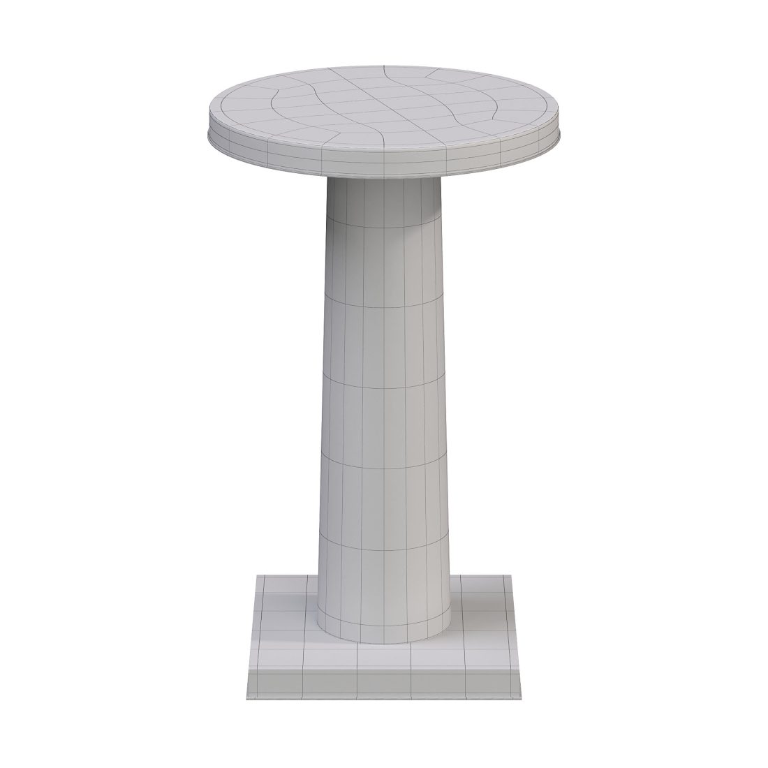 Plateau Accent Table By Bakerfurniture - 3D Model for Corona