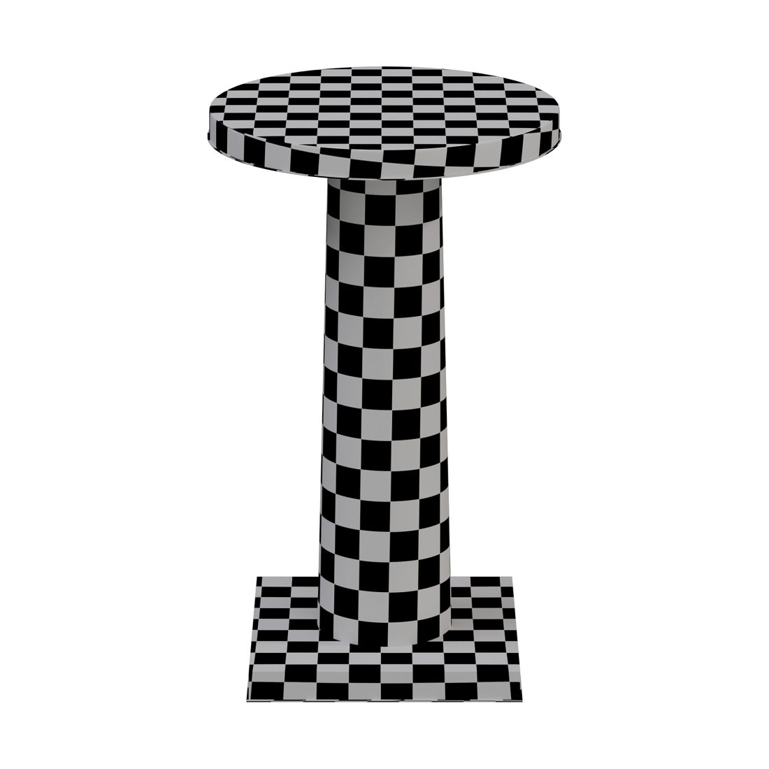 Plateau Accent Table By Bakerfurniture - 3D Model for Corona