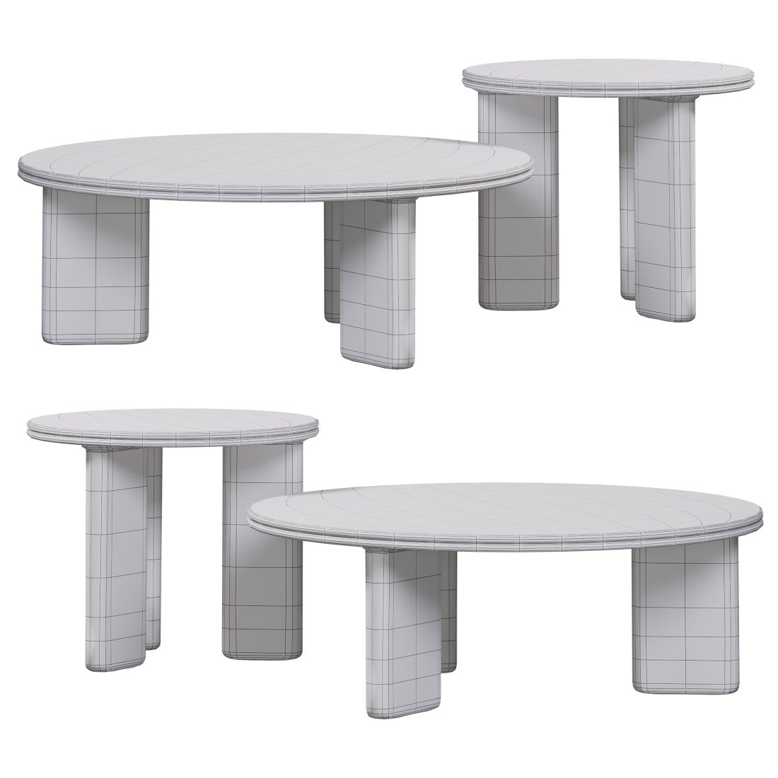 Oasis Table By Hc28 Cosmo 3D Model for Corona | CGMood