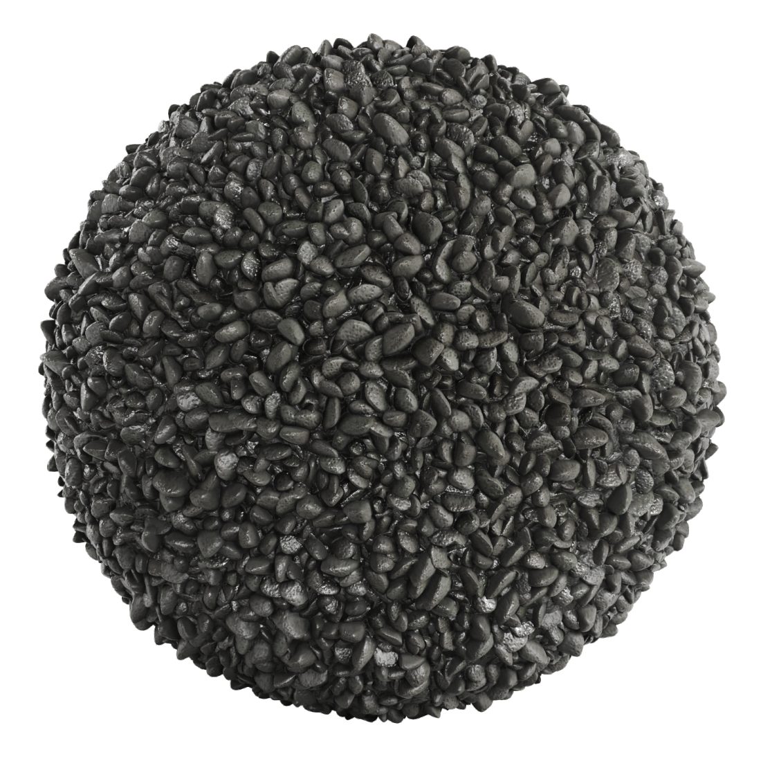 PBR Gravel 02 | 4k | PNG | Seamless | +SBSAR - 3D Model for VRay, Corona