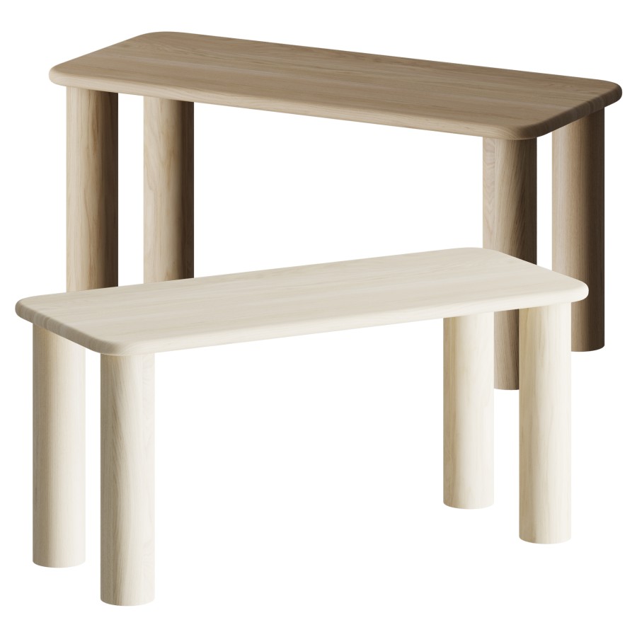 Commune | Table 3D Model for Corona | CGMood