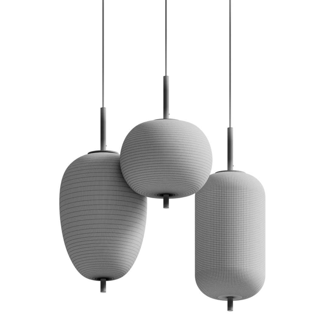 Pendant Lamps Nova Luce Lato - 3D Model for Corona
