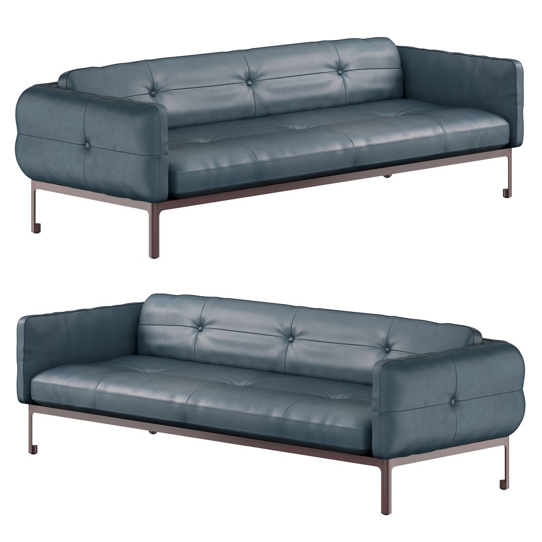 Modernista Sofa By Nipa Doshi & Jonathan Levien - 3D Model for Corona