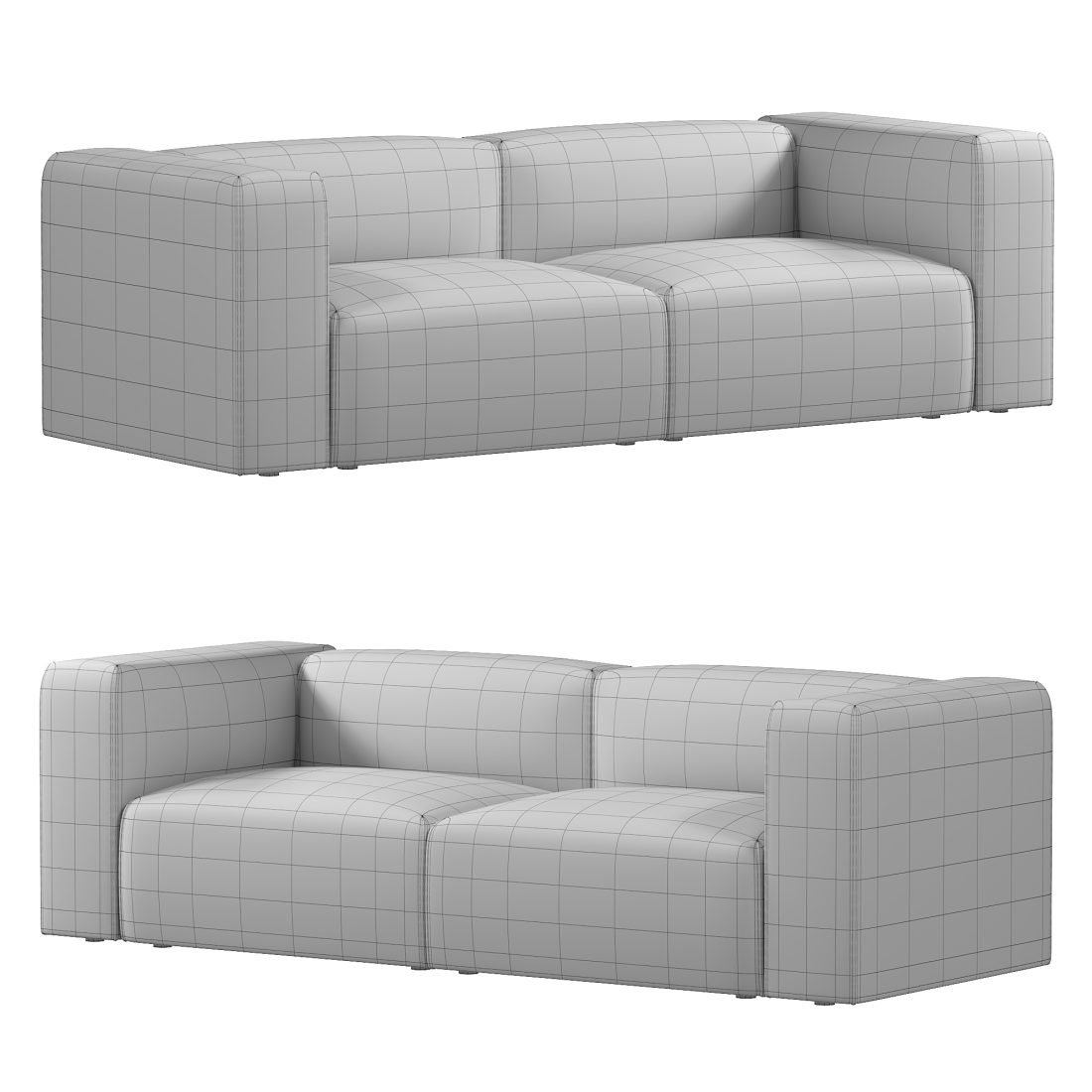 Spring Sofa By Patricia Urquiola 3D Model for Corona | CGMood