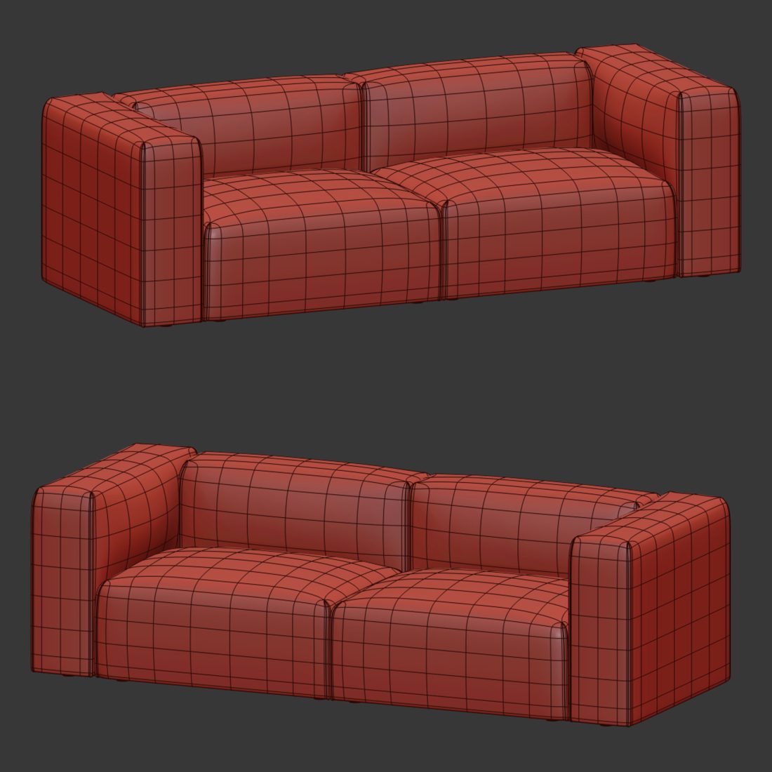 Spring Sofa By Patricia Urquiola 3D Model for Corona | CGMood