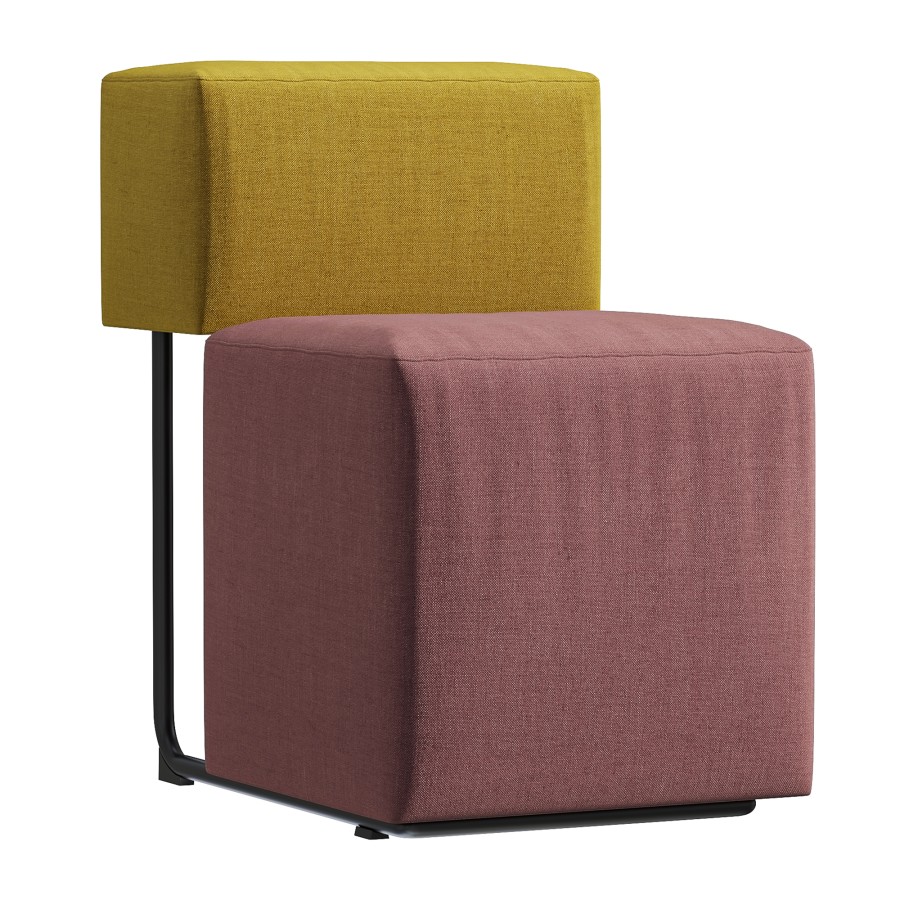 Square Small Armchair By Jonathan Olivares - 3D Model for Corona