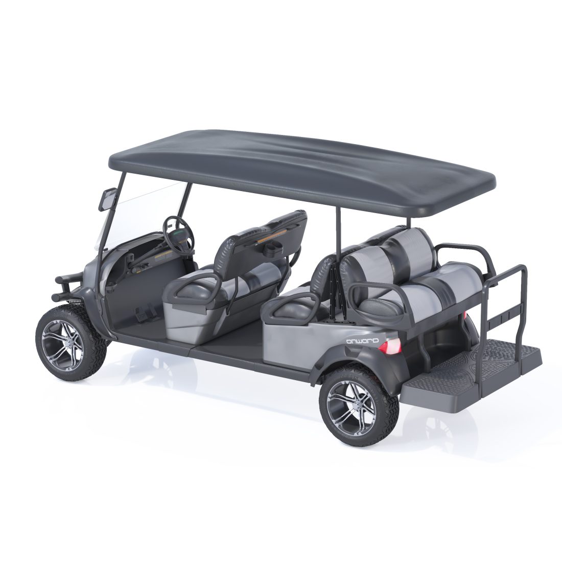 Golf Club Car 3D Model for VRay, Corona | CGMood