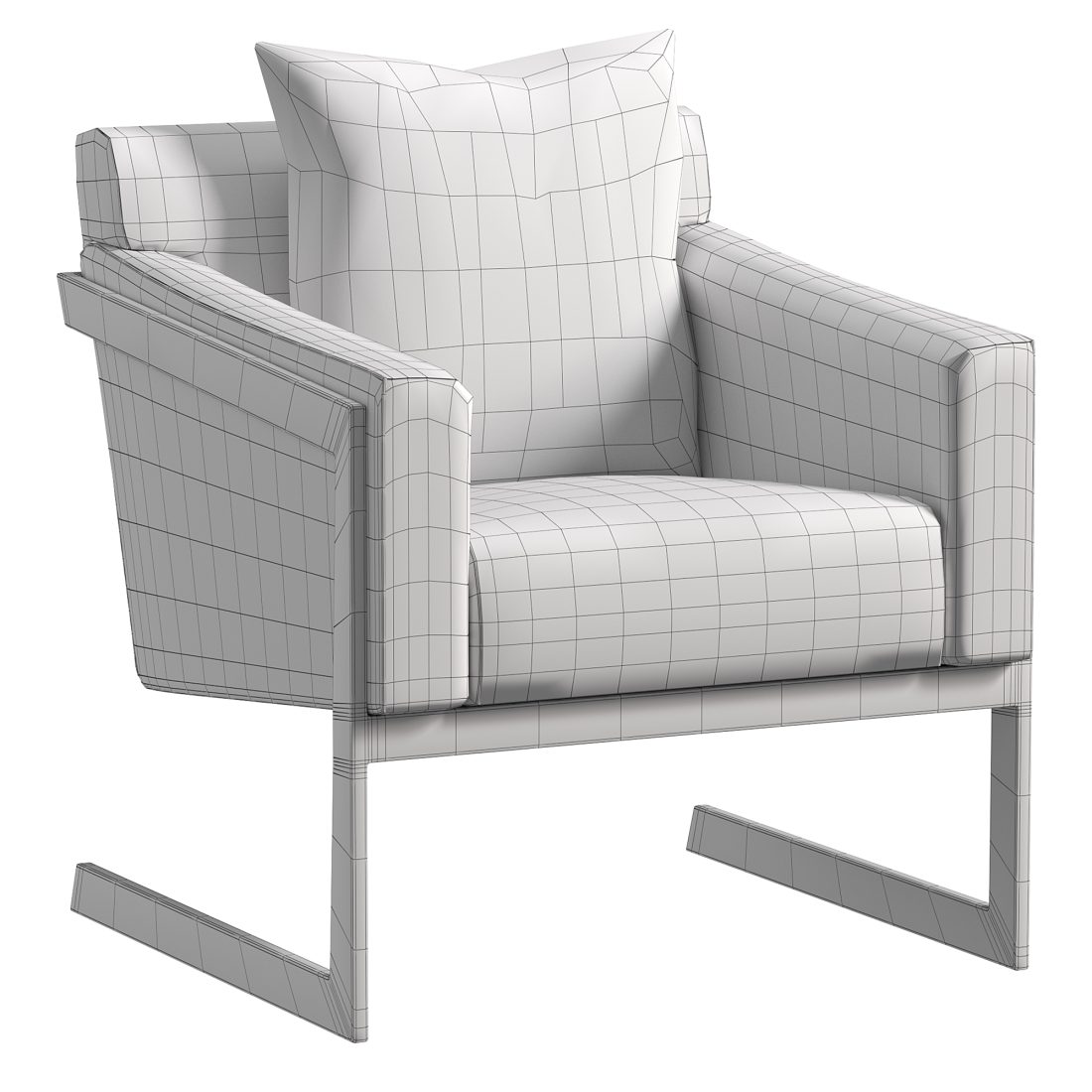 Venix Armchair By Elvemobilya - 3D Model for Corona
