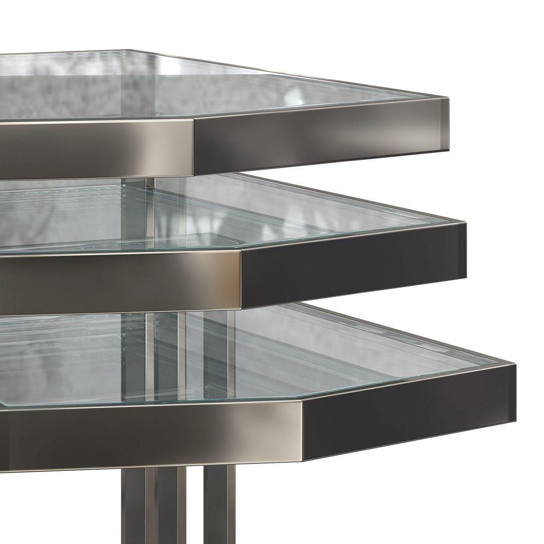 Hamilton Nesting Table By Elve Luxury - 3D Model for Corona