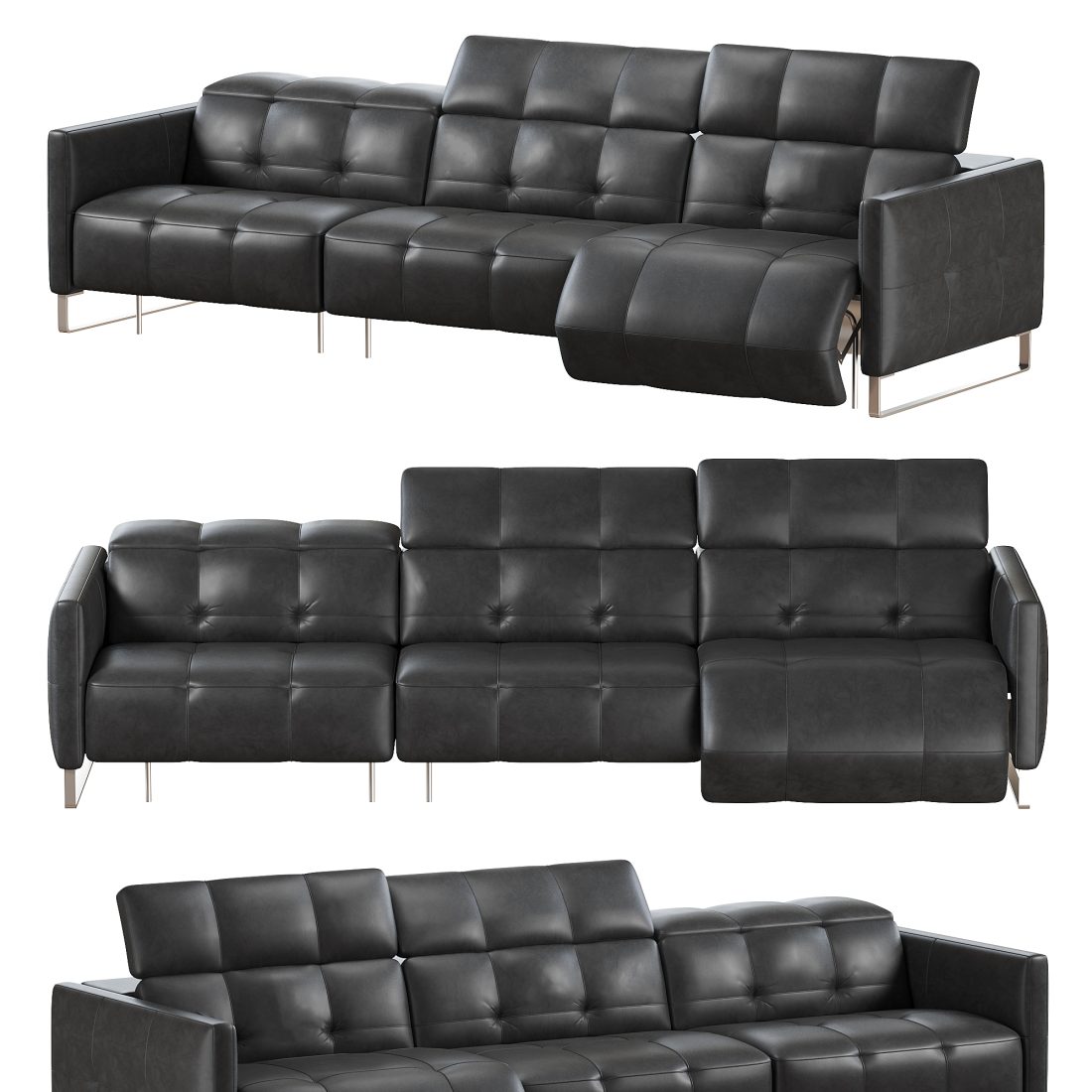 Philo Sofa By Natuzzi - 3D Model for Corona