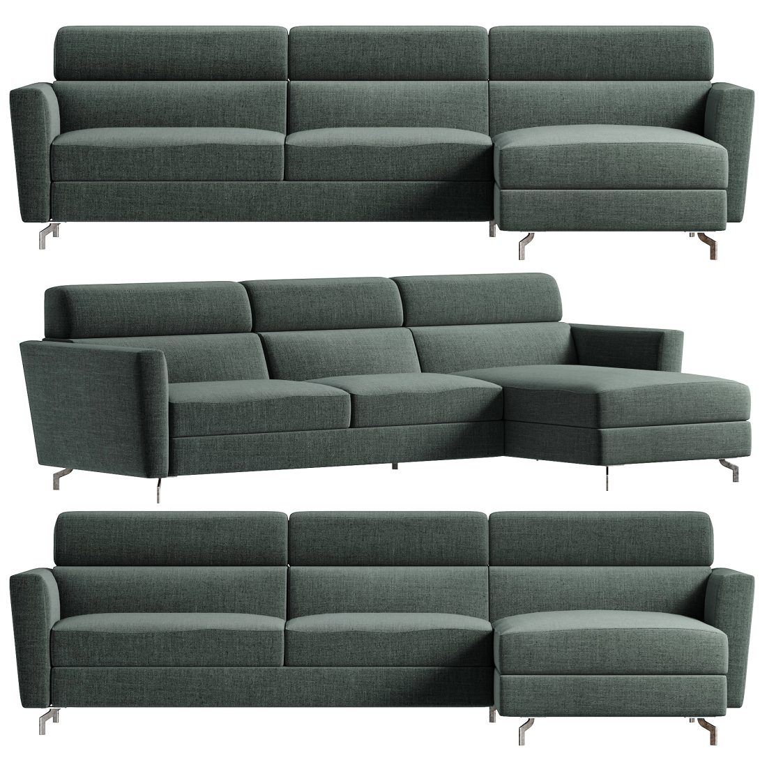 Stan Sofa By Natuzzi Italia 3D Model for Corona | CGMood